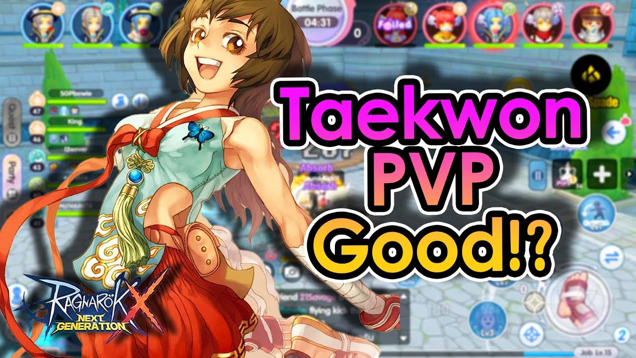 [ROX] How Is Taekwon In PVP? | King Spade - YouTube