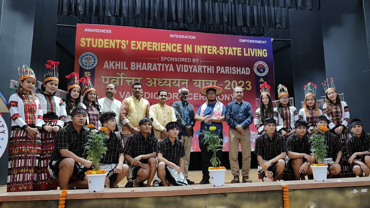 Mizo Group Dance on program sponsered by ABVP at Cotton University ...