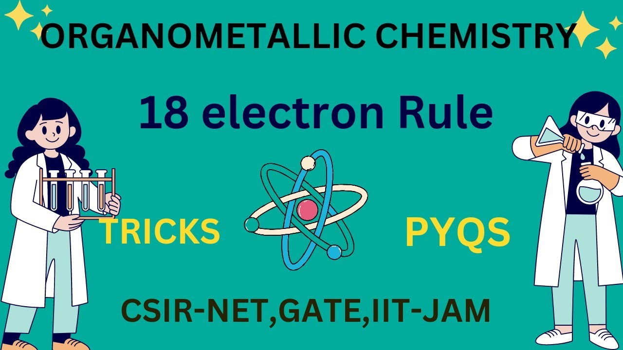 18 electron rule |18 electron rule in in Organometallic Compounds - YouTube