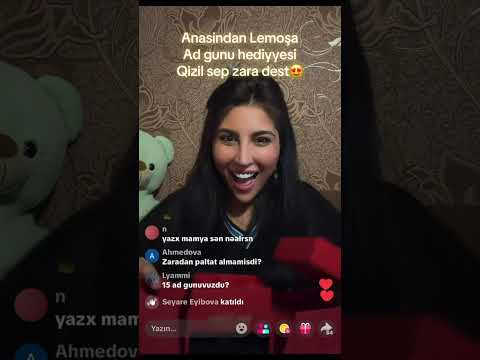 Bu Gun Menim Dogum Gunum Qizil Sep Zara Dest Mamadan Ad Gunu Suprizi - Leman TikTok Official