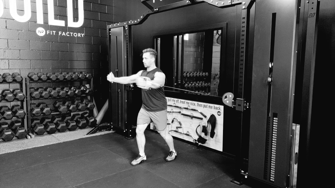 Standing Isometric cable chest fly - YouTube