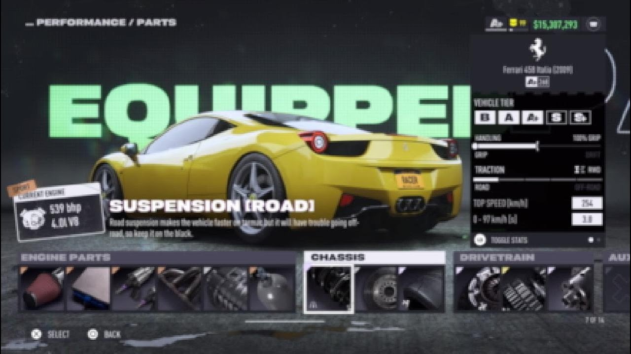 Need For Speed Unbound (A+ class build) Ferrari 458 Italia (2009) - YouTube