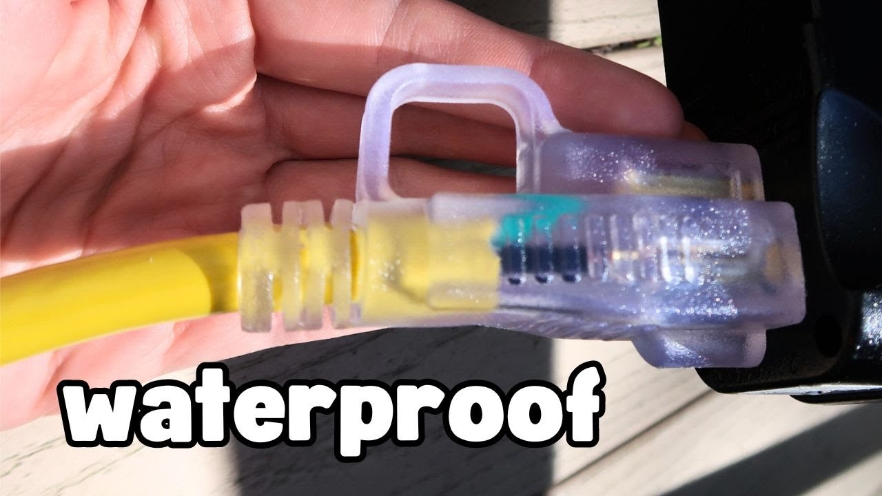 Waterproof Extension Cord (for inflatable hot tub + high wattage gear ...