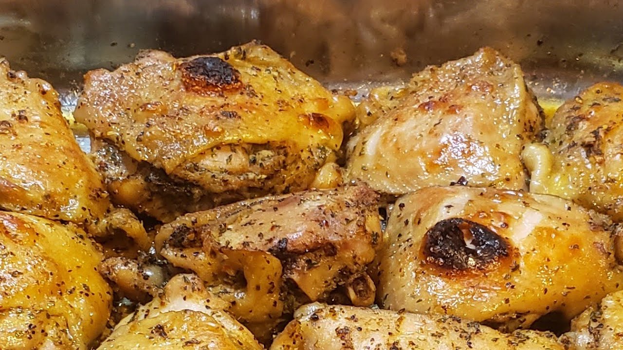 BROILED CHICKEN DINNER - YouTube