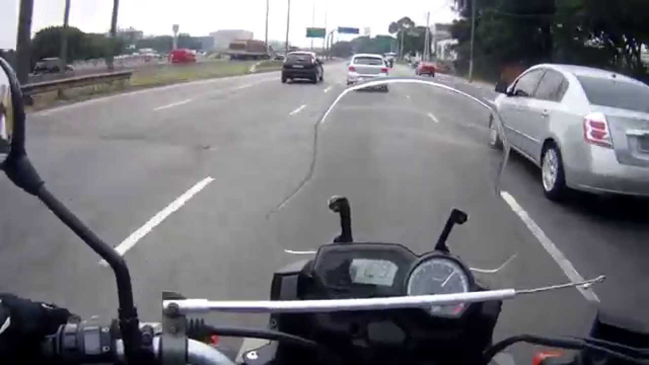 Diego CM- dificuldade e medo dos ladrões de moto na marginal tietê capital São Paulo - YouTube