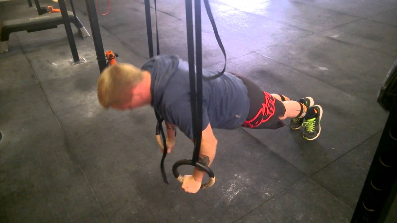 Oscillatory OC+2 Ring Push-ups - YouTube
