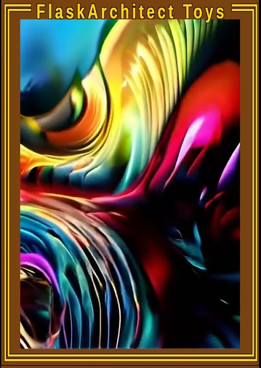 Beautiful Flowing Colors | Auto Created by FlaskArchitect - YouTube