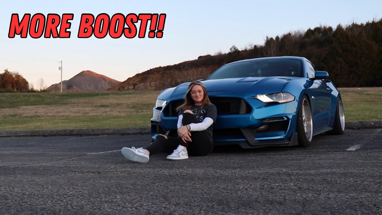 MORE BOOST!! Boosting My 2020 Mustang GT PRT. 2 - YouTube