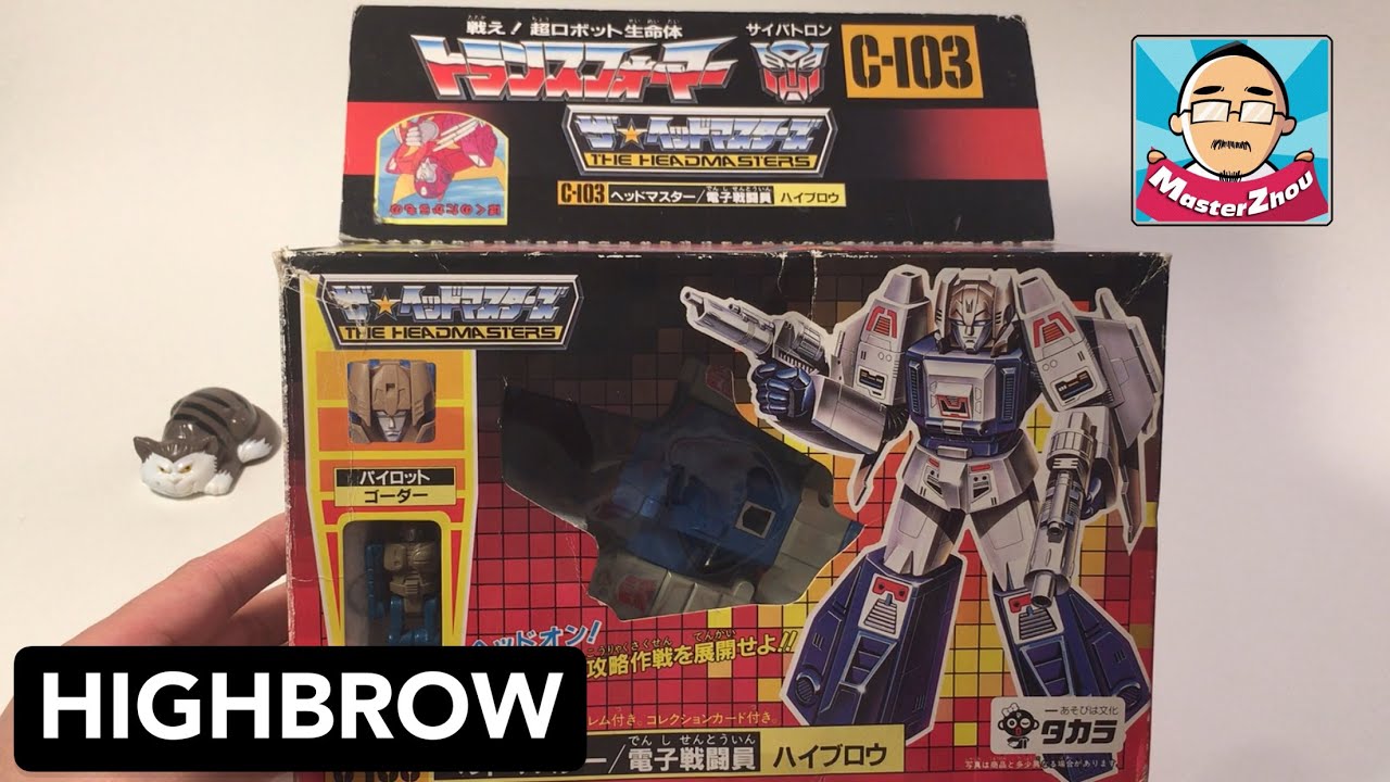 G1 Transformer Headmaster- Highbrow Review ( Episode 3 ) - YouTube