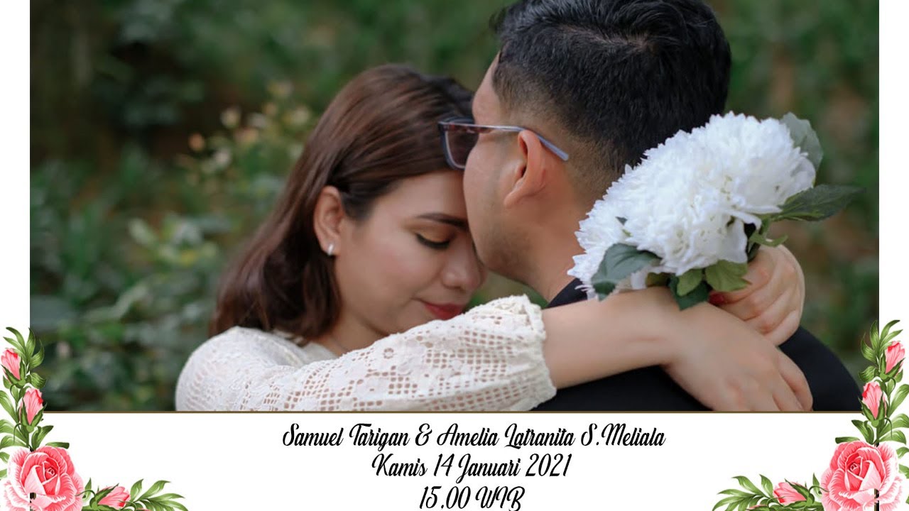 PEMBERKATAN NIKAH SAMUEL TARIGAN & AMELIA S. MELIALA - YouTube