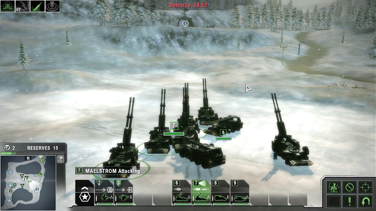 Tom Clancy's Endwar Hardcore Russia Playthrough Part 13 - YouTube