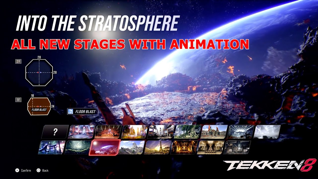 Tekken 8 | All New Stages With Animation - YouTube