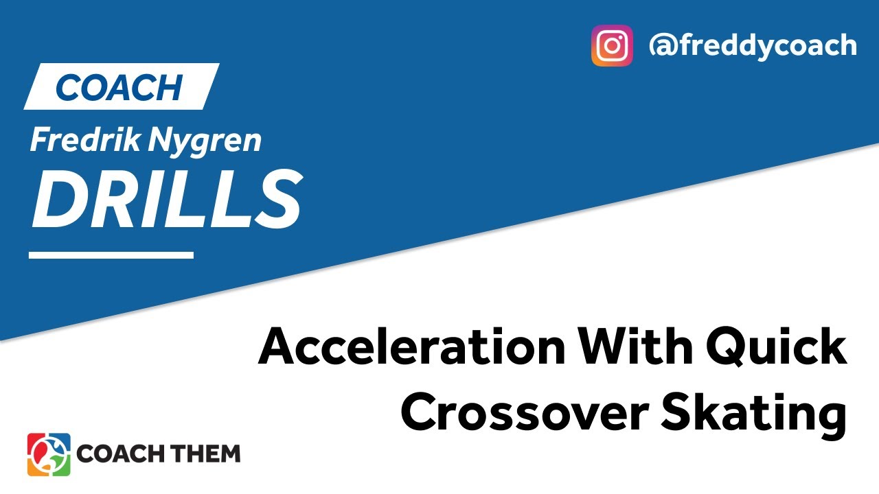 Acceleration With Quick Crossover Skating - YouTube