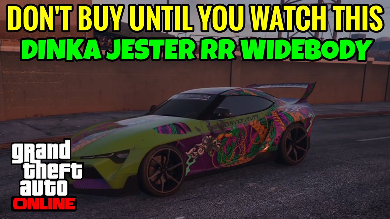 Dinka Jester RR Widebody Customisation and Review - GTA Online - YouTube