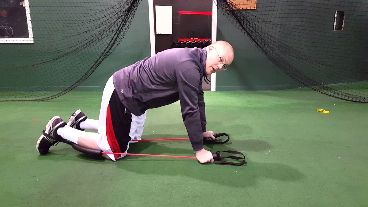 Resisted Bird Dogs with Pattern Assist - YouTube