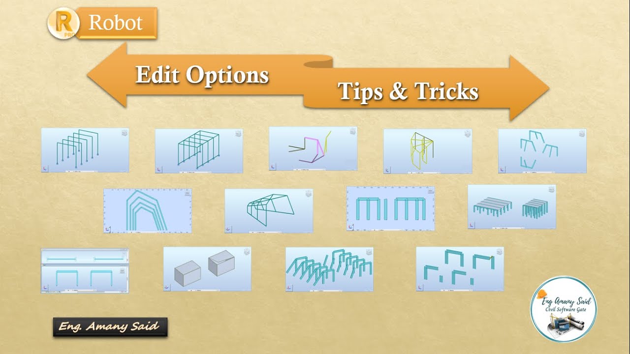 Robot Tips - Edit Options - Introduction - YouTube