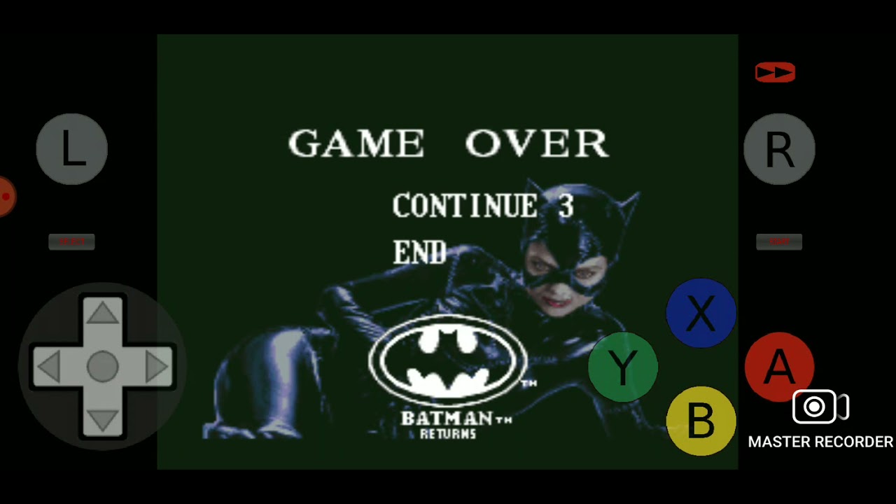 Game Over Batman Returns (SNES) - YouTube