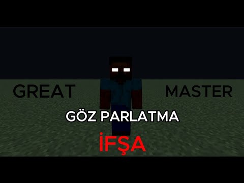 minecraft great master göz parlatma !link video da gösterdim! - YouTube