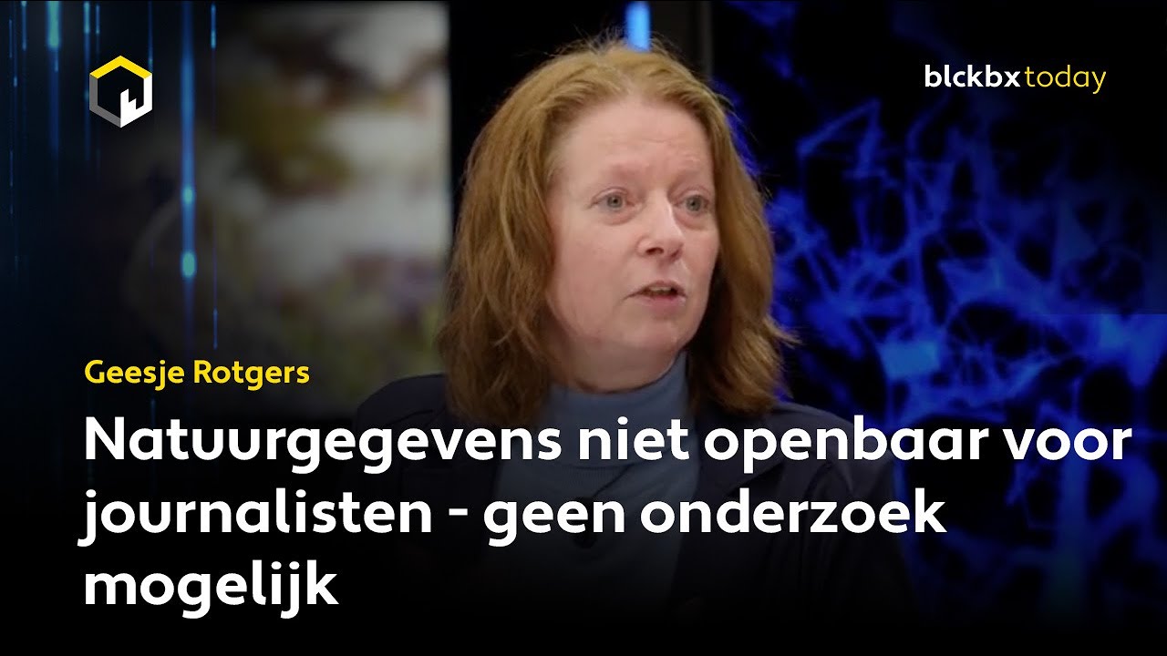 Natuurgegevens niet openbaar voor journalisten; geen onderzoek mogelijk ...