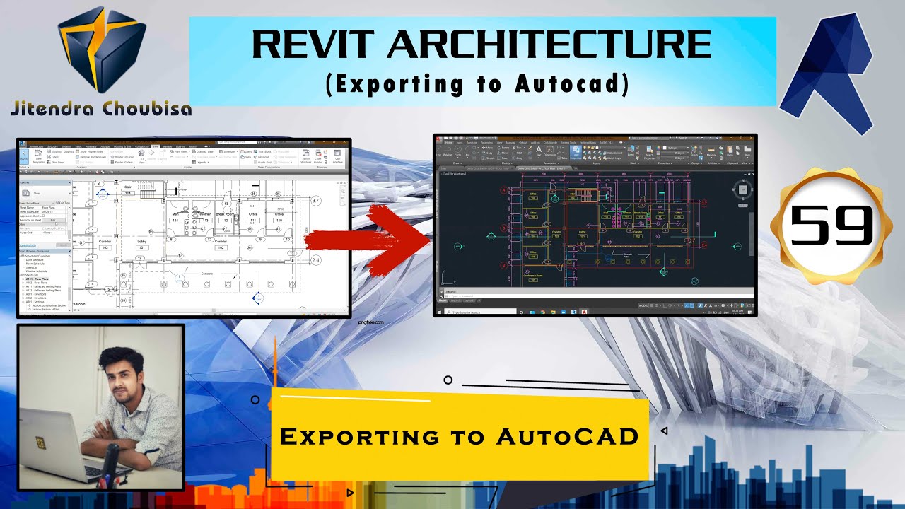 Revit Architecture in Hindi : 59 Exporting to CAD - YouTube