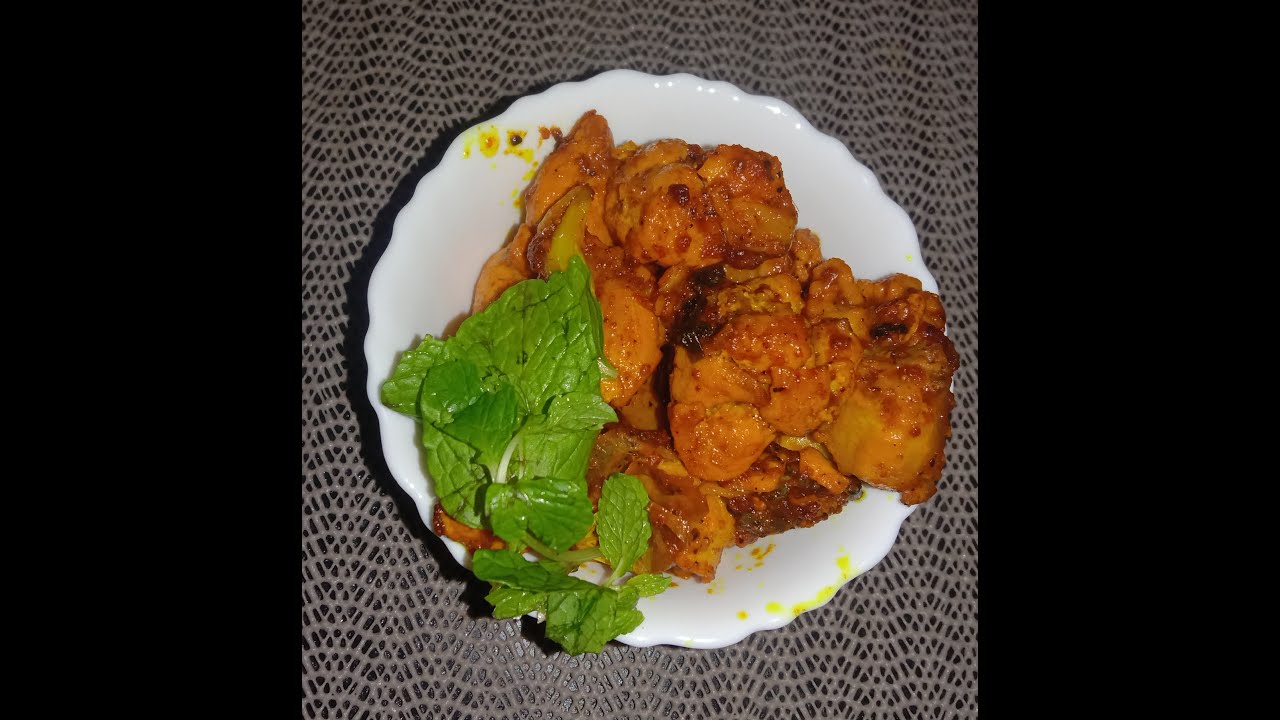 Easy Garlic chicken | spicy dry chicken recipe - YouTube