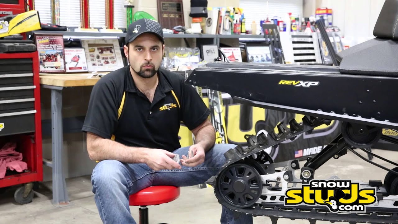 Track Stud Installation - Snow Studs - YouTube