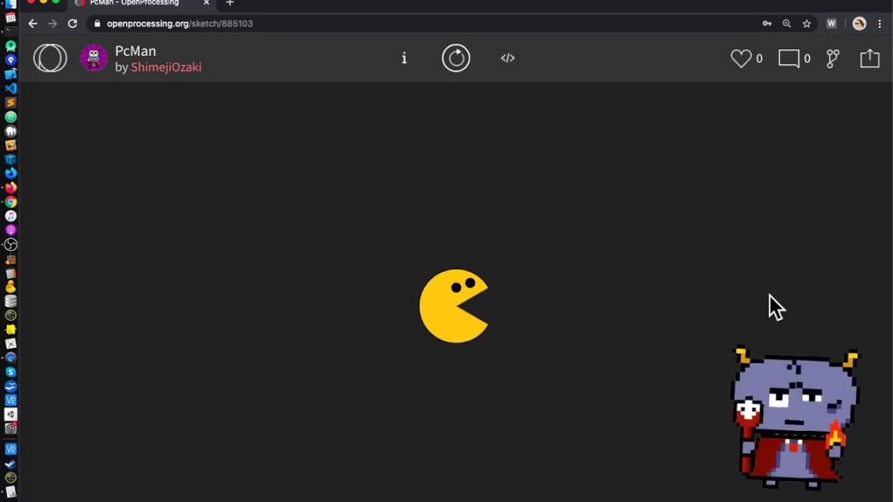 【OpenProcessing】黄色いやつ_#01 - YouTube
