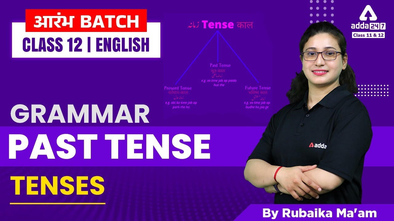 Past Tenses in English Grammar | Tenses Class 12 English | By Rubaika ...