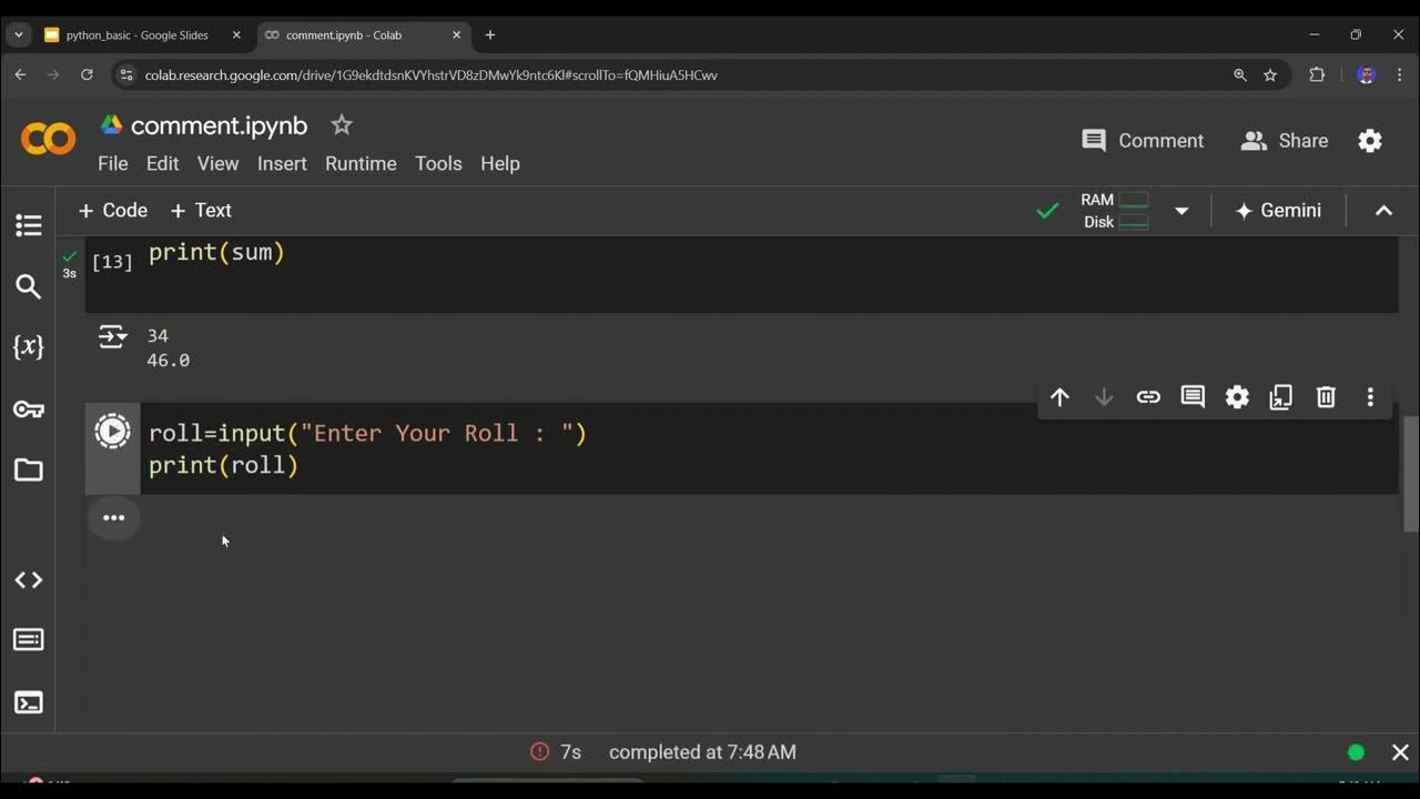 8 Input from keyboard in Python - YouTube