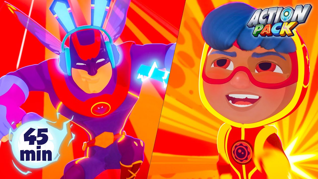 Final Level Boss Round⚡🦸‍♂| Action Pack Kids Cartoons | Kids Action ...
