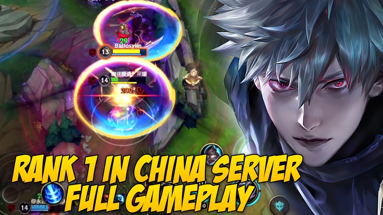 RANK 1 IN CHINA SERVER GAMEPLAY | WILD RIFT ZED - YouTube