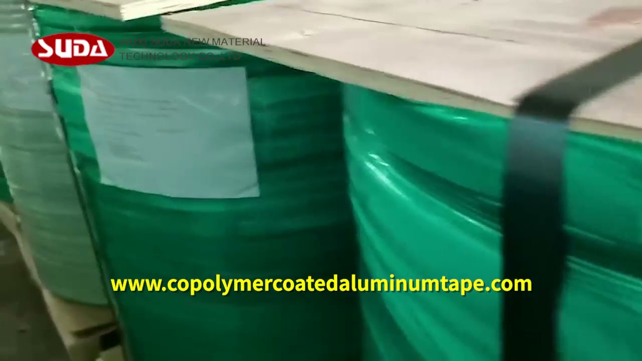 Copolymer Coated Steel Tape,Two Sided Plastic Coated ECCS Tape - YouTube