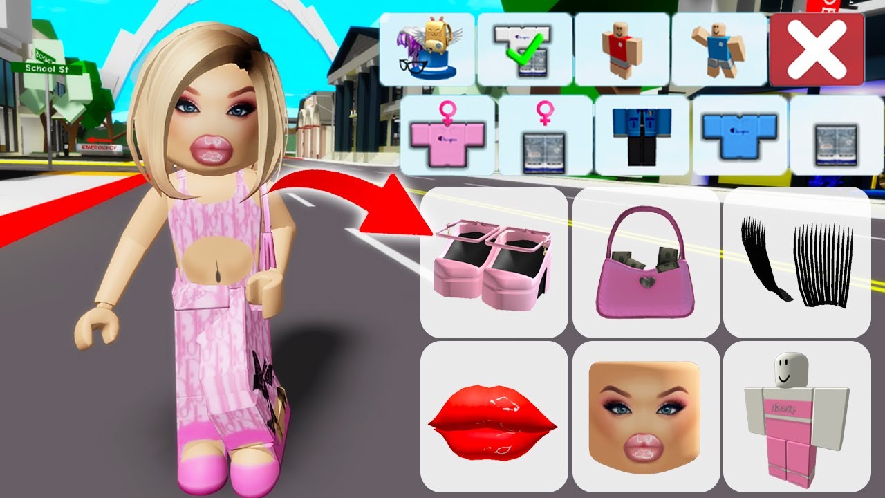 HOW TO BE BADDIES IN BROOKHAVEN!! - YouTube