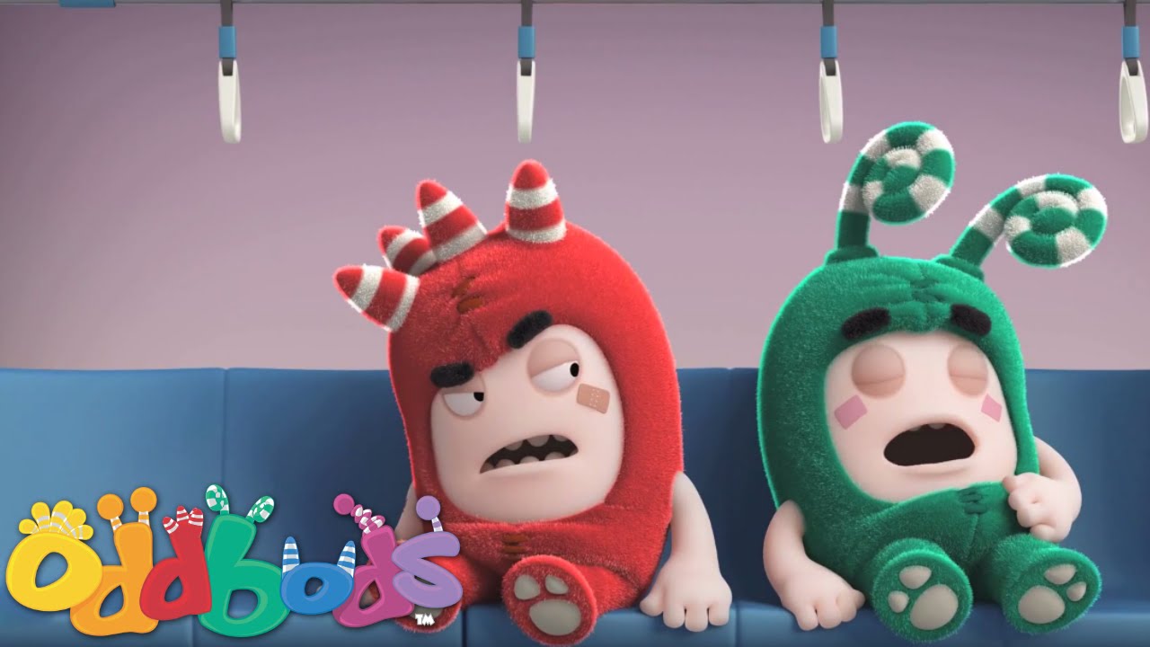 Oddbods | Fuse, Zee and the Train - YouTube