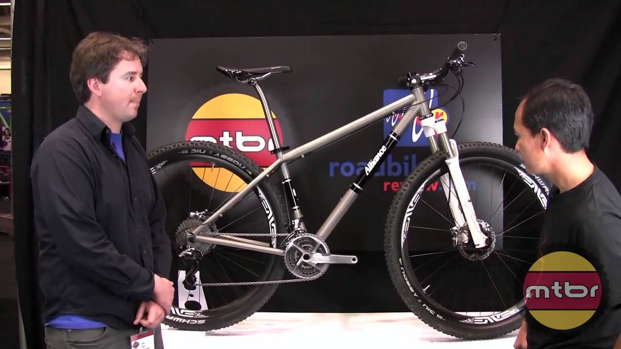 NAHBS 2012 - Alliance Titanium Mountain Bike - YouTube