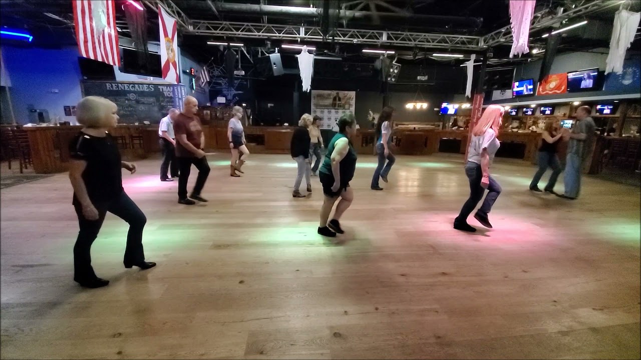 Dancing Little Bit Salty Rob Holley Line Dance At Renegades On 10 26 21 ...
