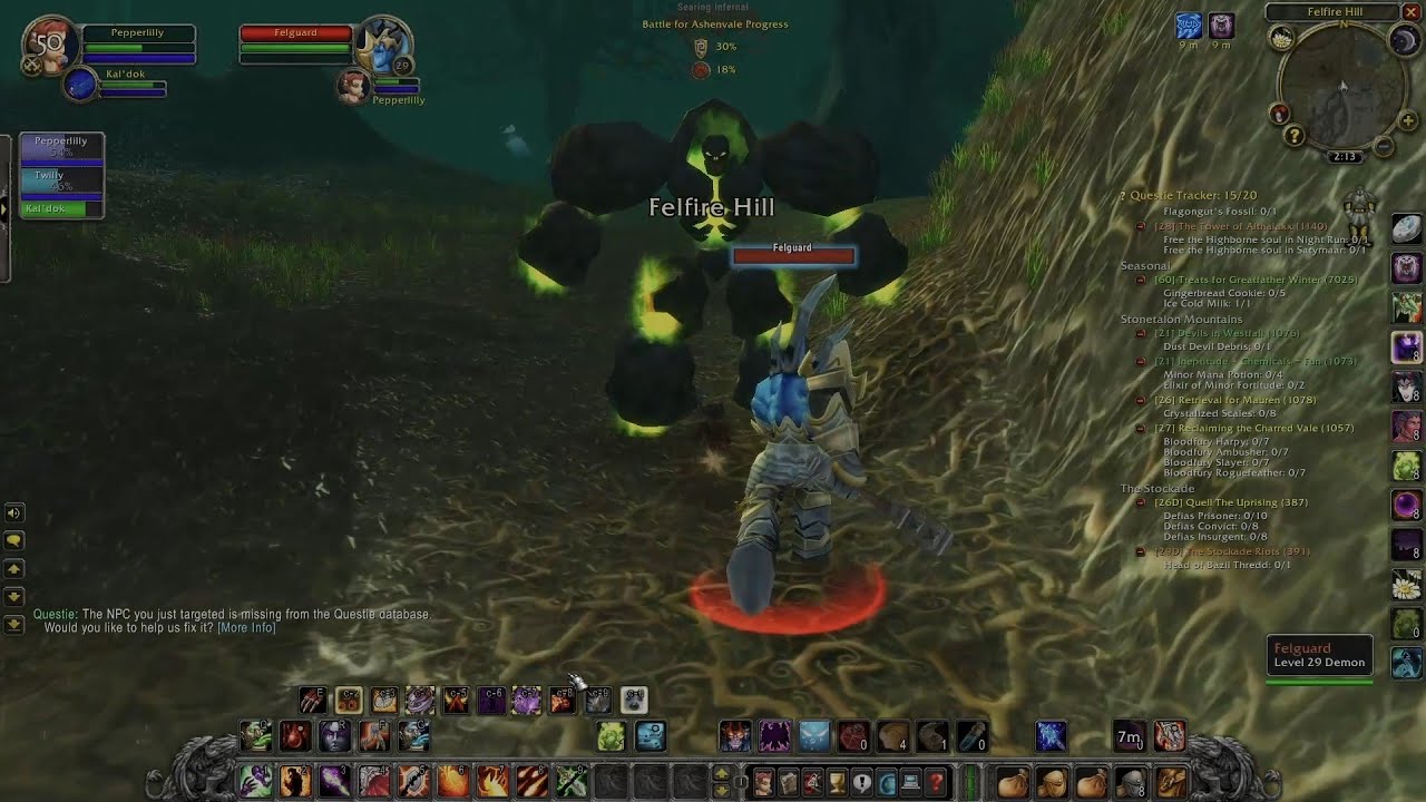 [World of Warcraft Classic] Escaping Felfire Hill to Get the ...