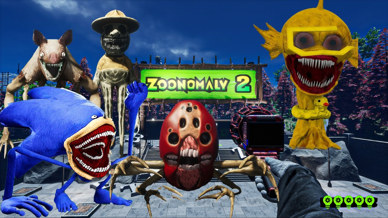 ZOONOMALY 2 | Sonic Freak & Sprunki Appear – Bloody Nightmare Begins ...