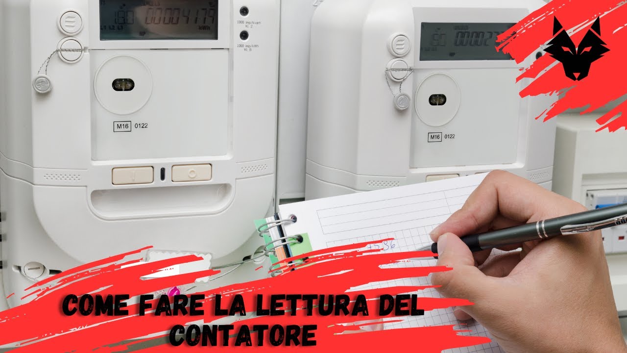 Come fare la lettura del contatore - YouTube