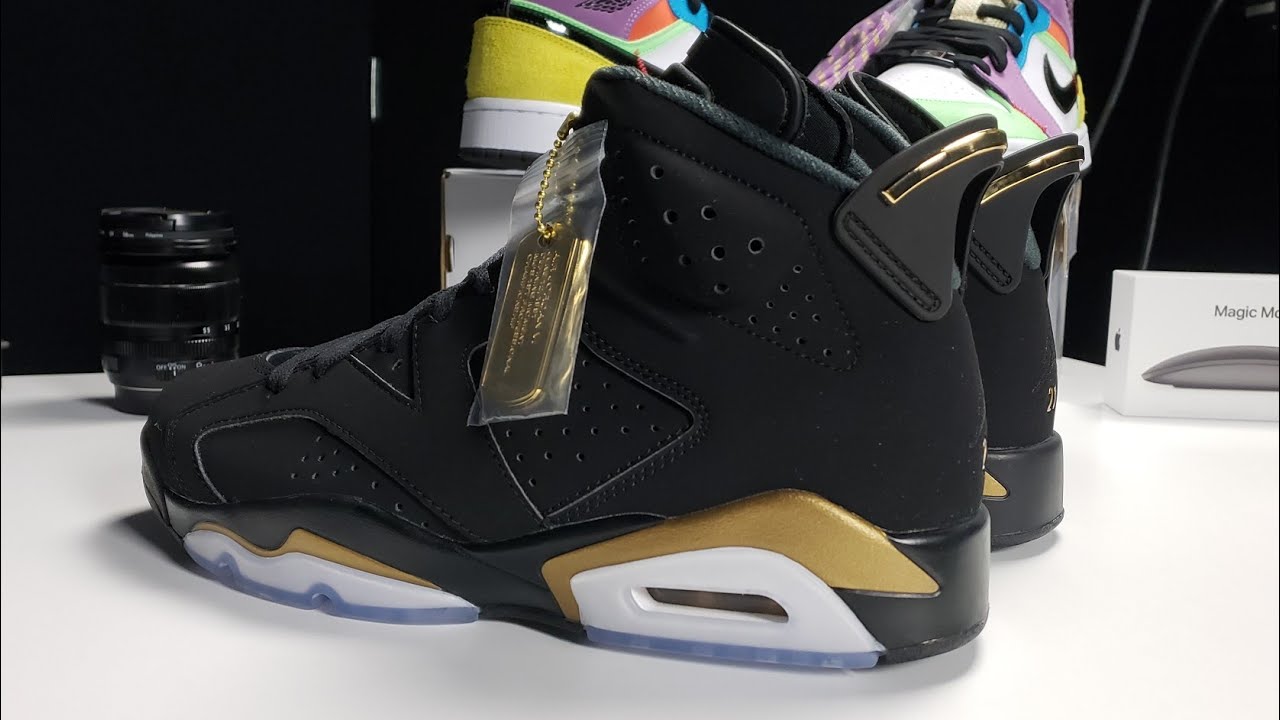 AIR JORDAN 6 RETRO "DMP" IN HAND LOOK + FULL REVIEW - YouTube