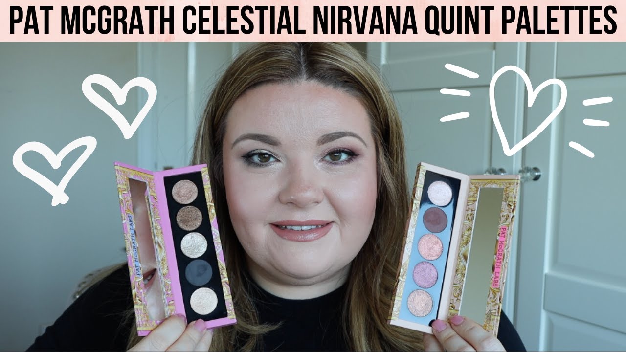 PAT MCGRATH CELESTIAL NIRVANA QUINT PALETTE REVIEW - BRONZE BLISS & NUDE ALLURE | Emma Swann ...