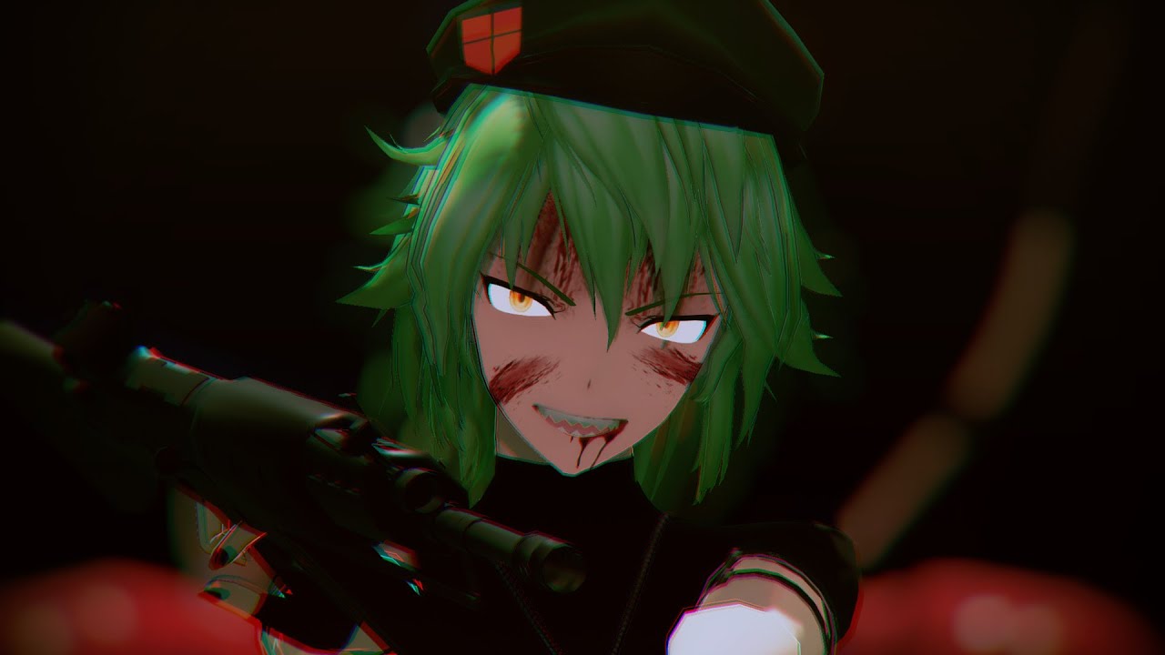 HTF MMD ☠ “BANG!!HAHA!!” MACHINE GUN ☠ Fliqpy - YouTube