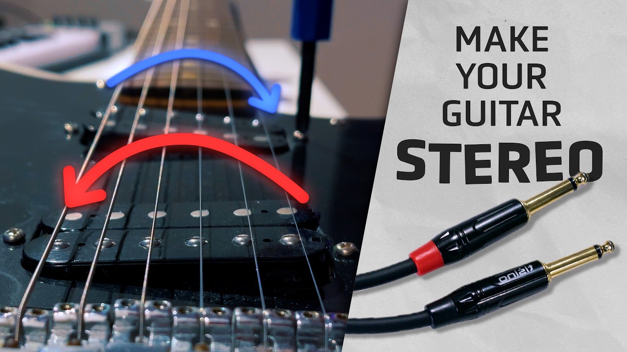 Wire your own STEREO Guitar | Stereo Switch Mod - YouTube