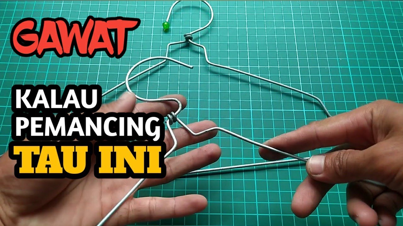 Pabrik hanger bisa kebanjiran order kalau pemancing tau cara ini ...