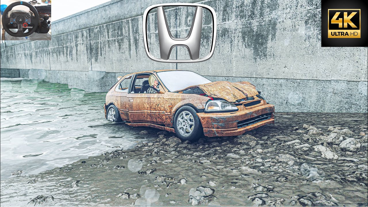 Rebuilding a HONDA CIVIC TYPE R - Need For Speed Unbound - Logitech G29 ...