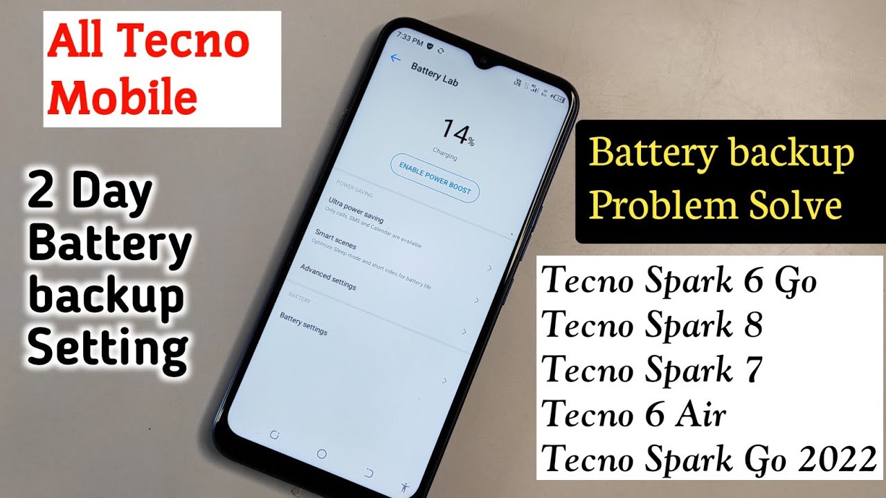 All Tecno Mobile Battery drain Problem Solution | Tecno mobile battery ...