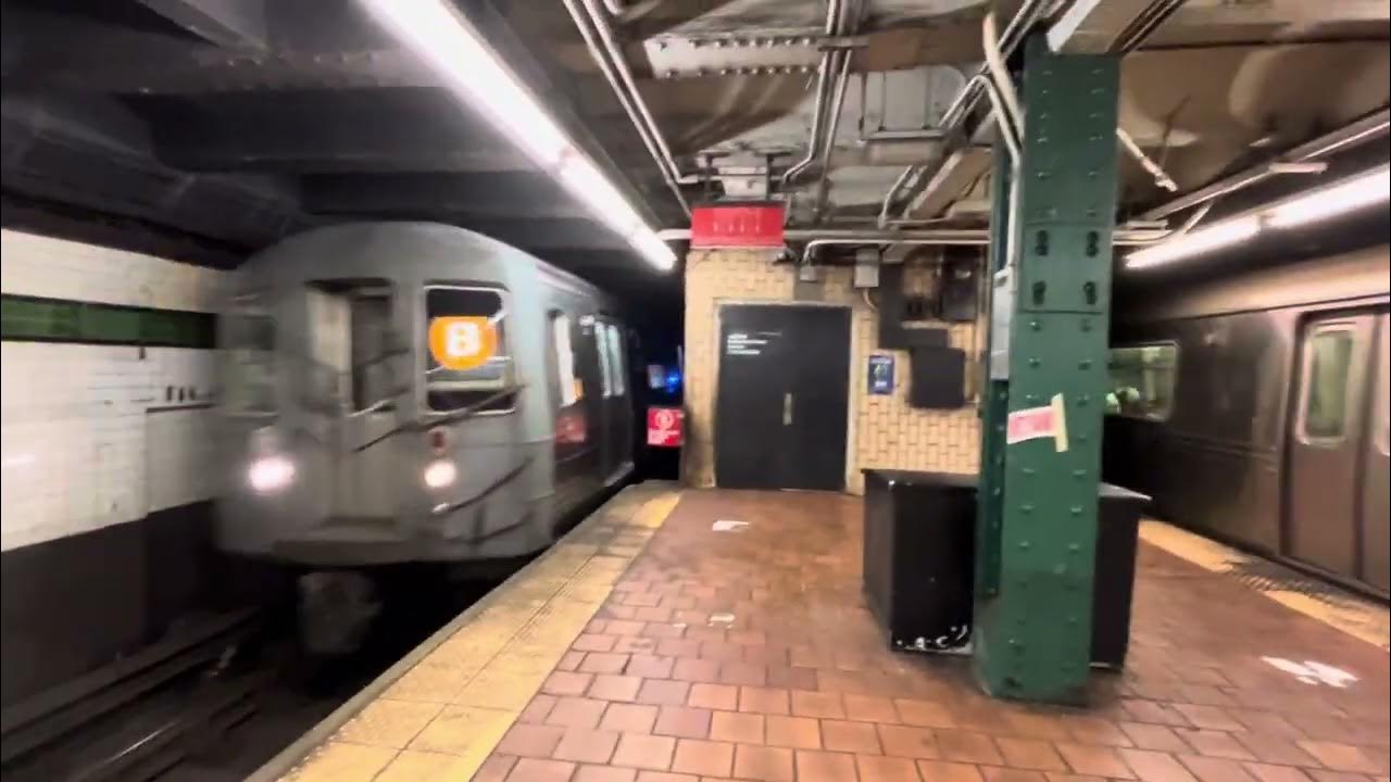 MTA IND/BMT Trains: A/B/C/D Train Action @ 125th St - YouTube