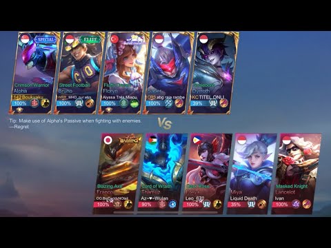 Mobile legend alpha gameplay (classic) - YouTube