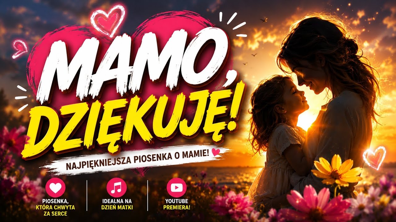 Mamo, dziękuję – Najpiękniejsza piosenka dla Mamy (Official Video) 2026 ...