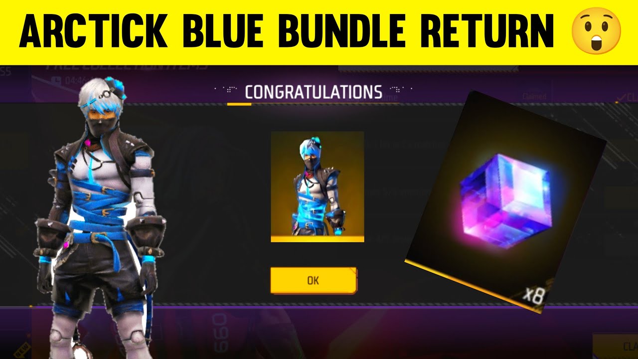 CLAIM ARCTICK BLUE BUNDLE RETURN 😲 - YouTube